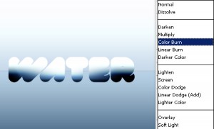 How to Create Cool Water Effect Typography