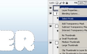 How to Create Cool Water Effect Typography