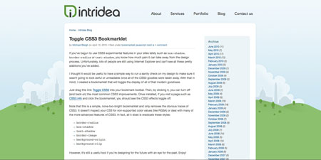 CSS3 demos and tools