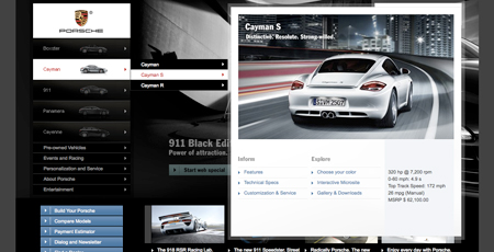15 good examples of mega drop-down navigation menus
