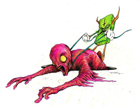 The artwork of Alex Pardee