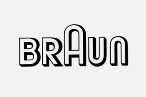 The evolution of the Braun logo
