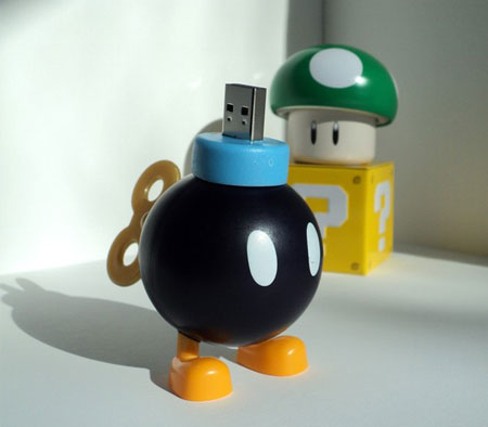 A collection of cool USB flash drives