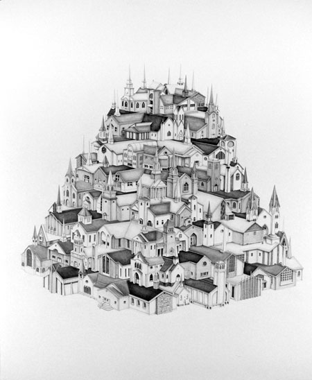 Pencil illustrations by Frank Magnotta