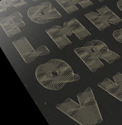 Lemniscate typeface