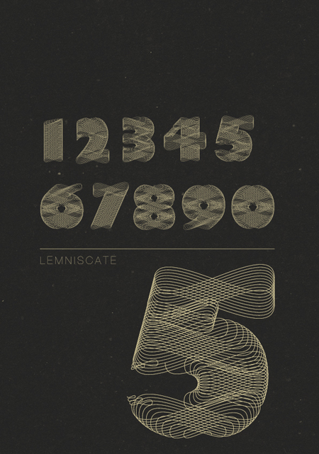 Lemniscate typeface
