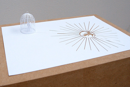 A4 papercuts by Peter Callesen