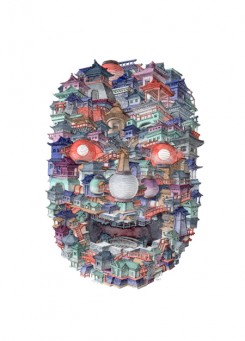 Architectural people by Sean Edwards