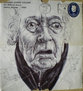 Envelope Drawings by Mark Powell