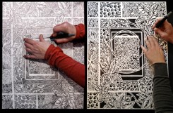 Paper cut art by Elaine Penwell