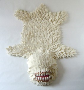 Monster skin rug