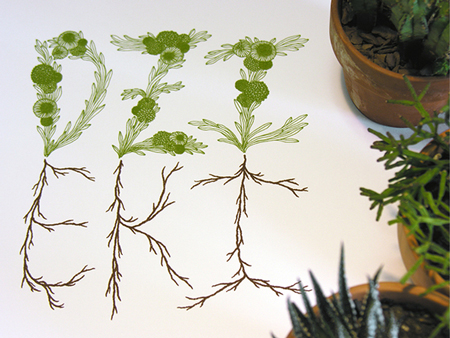 Pen lettering by Sasha Prood