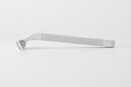 Branded objects in white