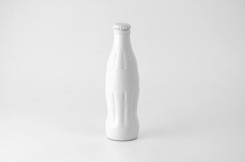 Branded objects in white