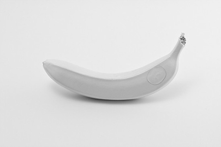 Branded objects in white