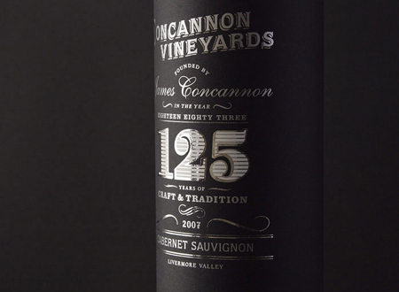 Concannon Vineyard concept packaging