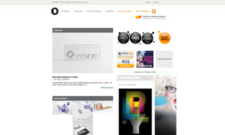 What's going on with Designer Daily?