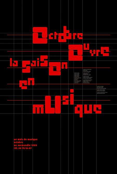 Posters by Philippe Apeloig