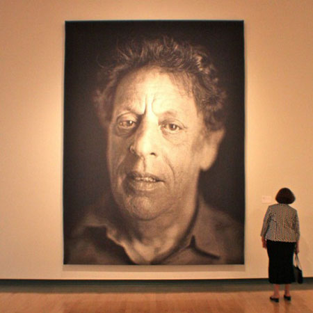 Fingerpainting by Chuck Close