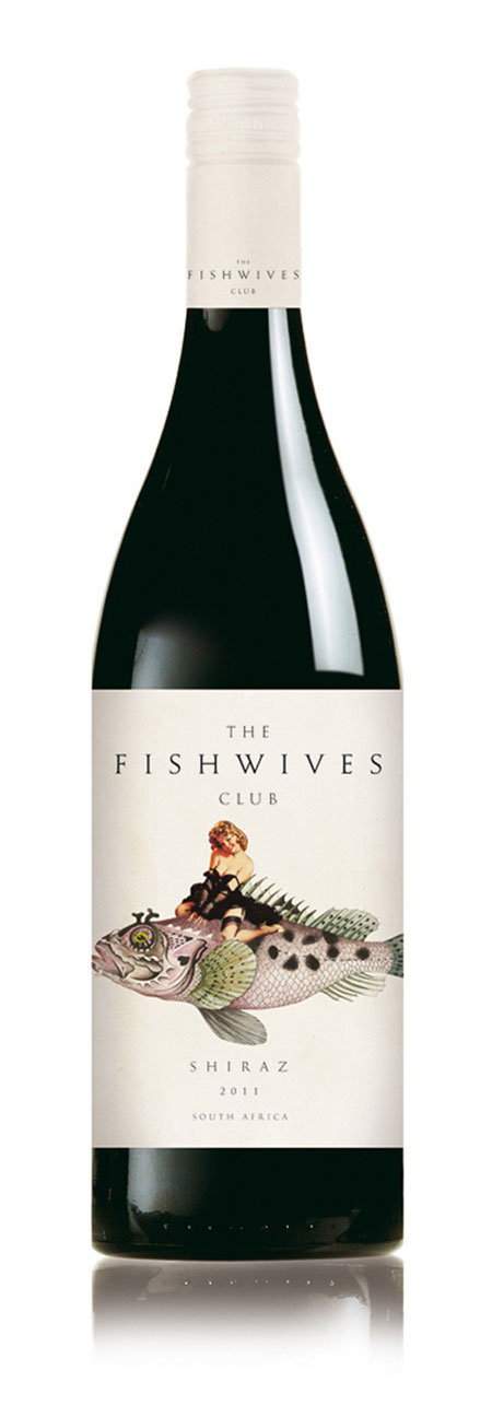 Fishwives Club wine labels