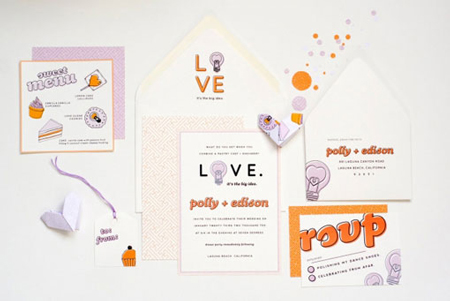 Invitation design inspiration