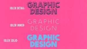 How to explain a modular typeface