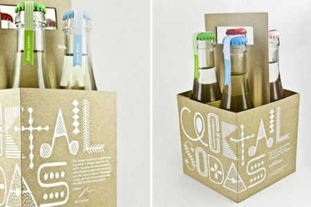 Concept drink packaging by Miriam Altamira