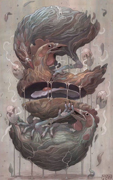 Illustrations by Aryz