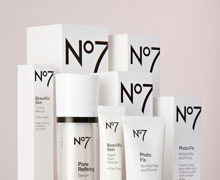 No7 rebranding