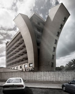 Dismantled buildings