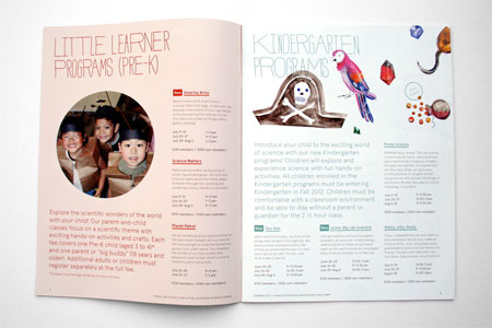 Science Camp brochure by Vanessa Lam