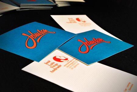 20 elegant business cards with calligraphy
