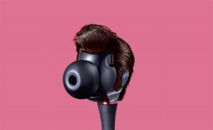 Music icons as earbuds by Welcomm for Sony