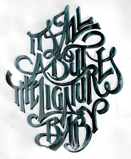 New lettering work by Andrei Robu