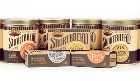 Willa's shortbread packaging