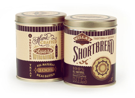 Willa's shortbread packaging
