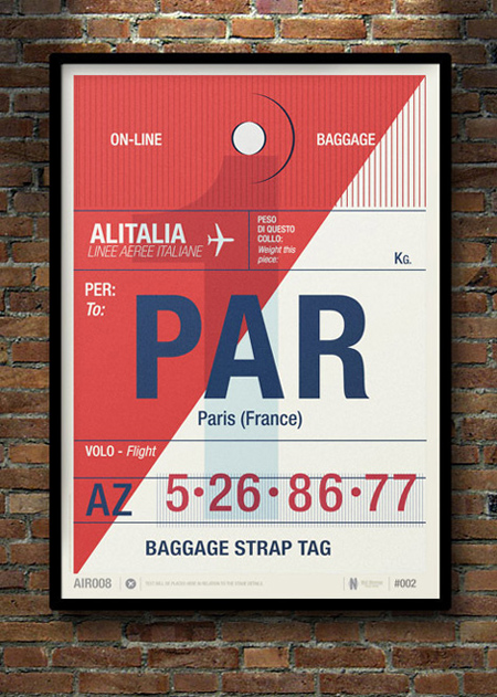 Flight Tag Prints