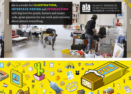 20 examples of creative agency sites