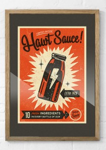 Hawt Sauce limited edition packaging