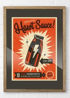 Hawt Sauce limited edition packaging