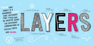 Layered fonts: a selection of the best ones available