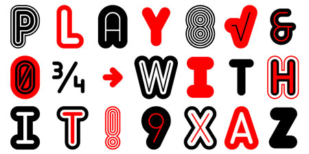 Layered fonts: a selection of the best ones available