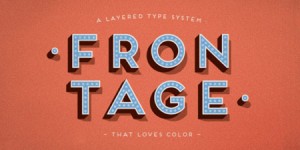 Layered fonts: a selection of the best ones available