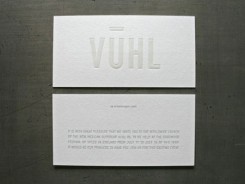 Vuhl corporate identity