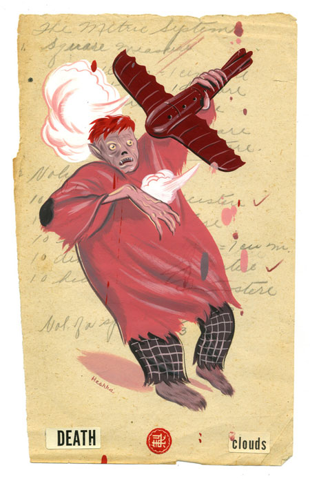 Paintings by Ryan Heshka