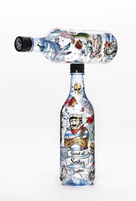 Creative Vodka packages