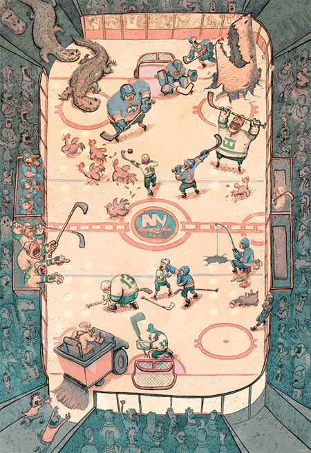 Featured illustrator: Tim Probert