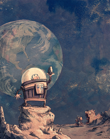 Featured illustrator: Tim Probert