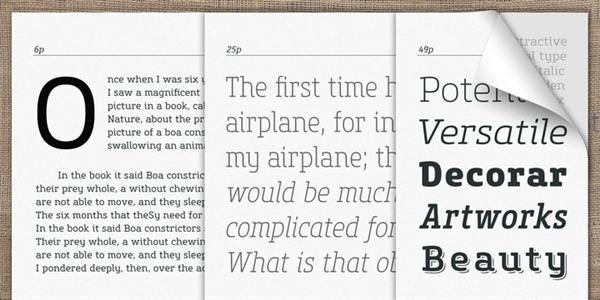 The best slab serif fonts for your designer