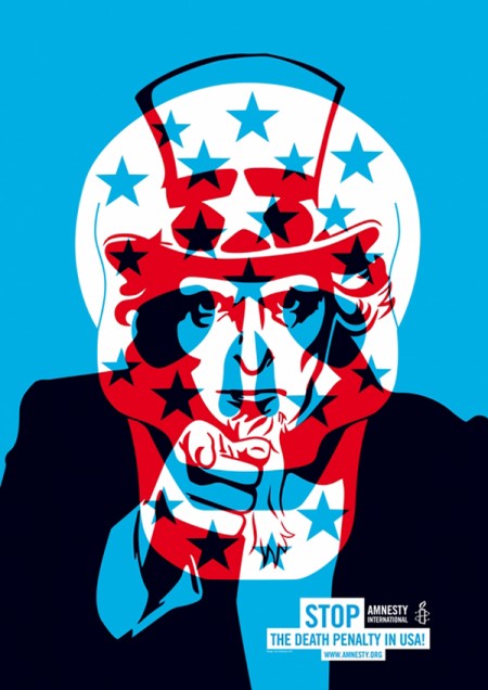 Powerful political posters for Amnesty